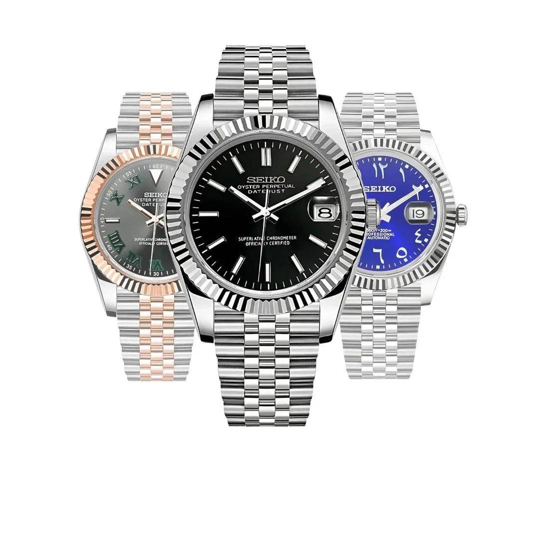 Datejust Seiko Mods | Custom Datejust-Inspired Watches