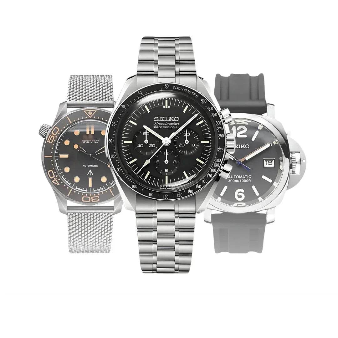 Speedmaster Seiko Mods | Custom Panerai-Inspired Watches